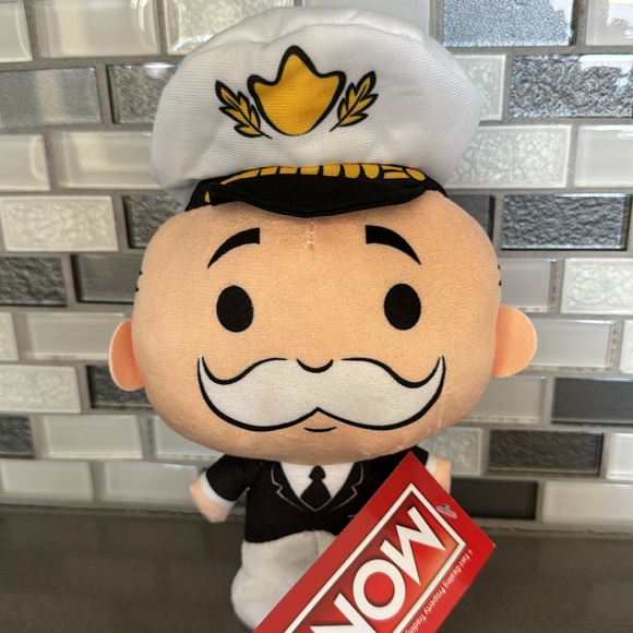 Hasbro | Toys | Mr Monopoly Uncle Pennybags Plush Sailor Captain Board ...